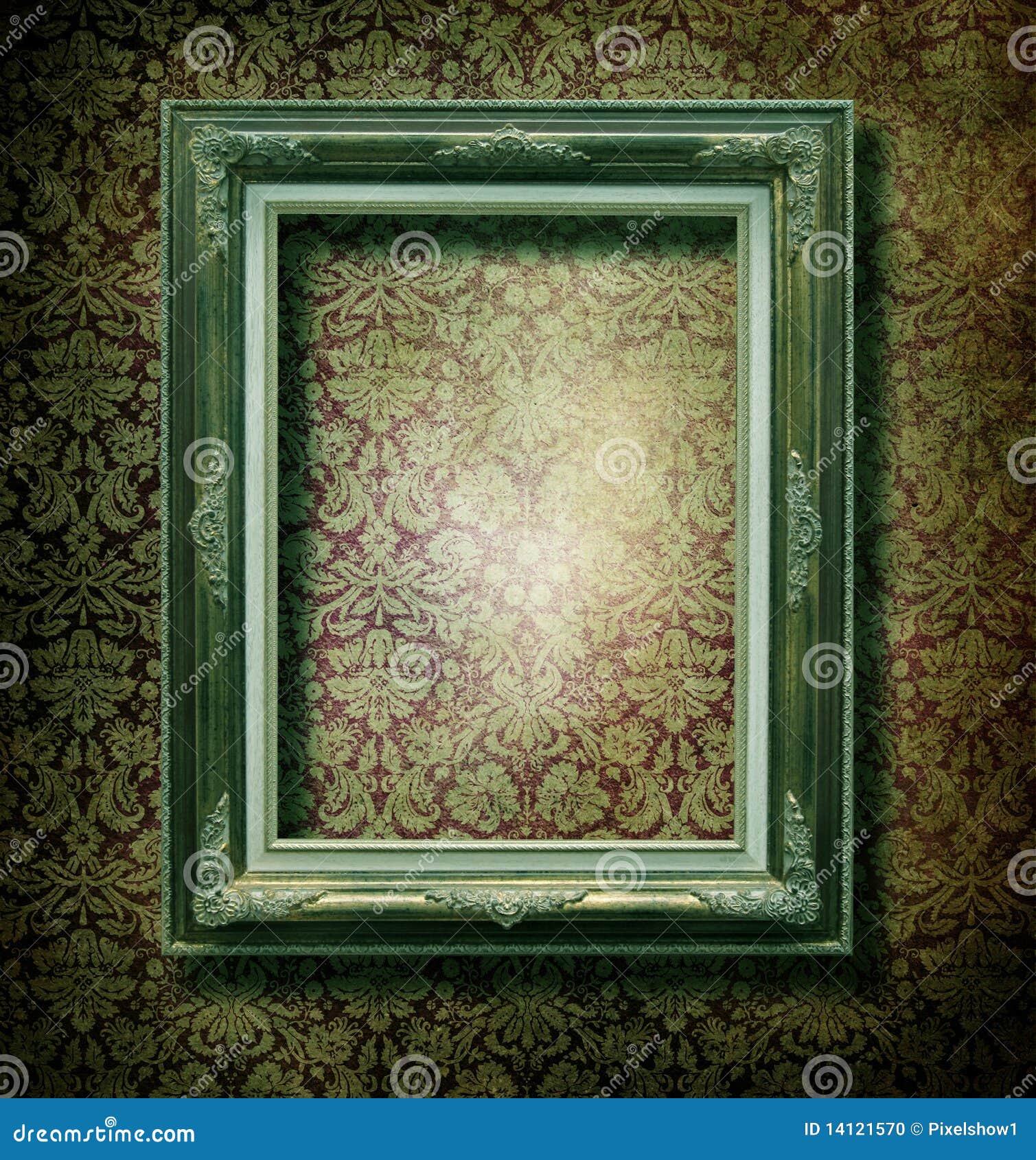 Old frame stock illustration. Illustration of photograph - 14121570