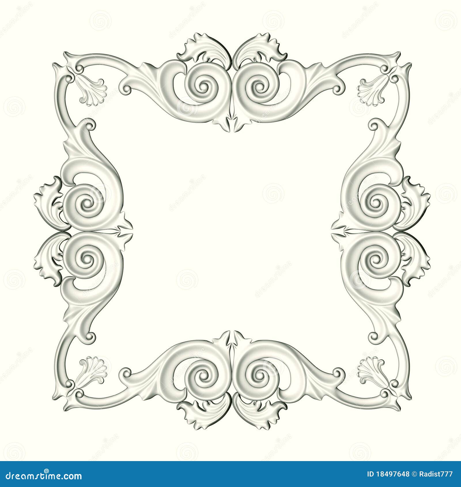 Old frame stock illustration. Illustration of ancient - 18497648