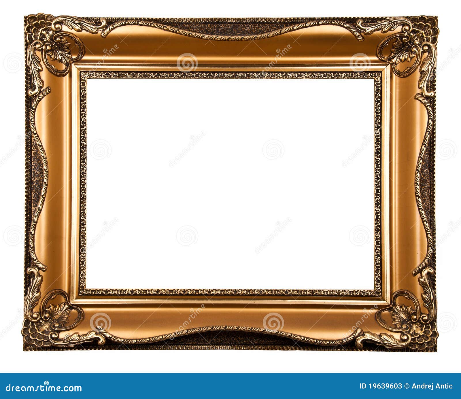 Old frame stock image. Image of empty, frame, fretwork - 19639603