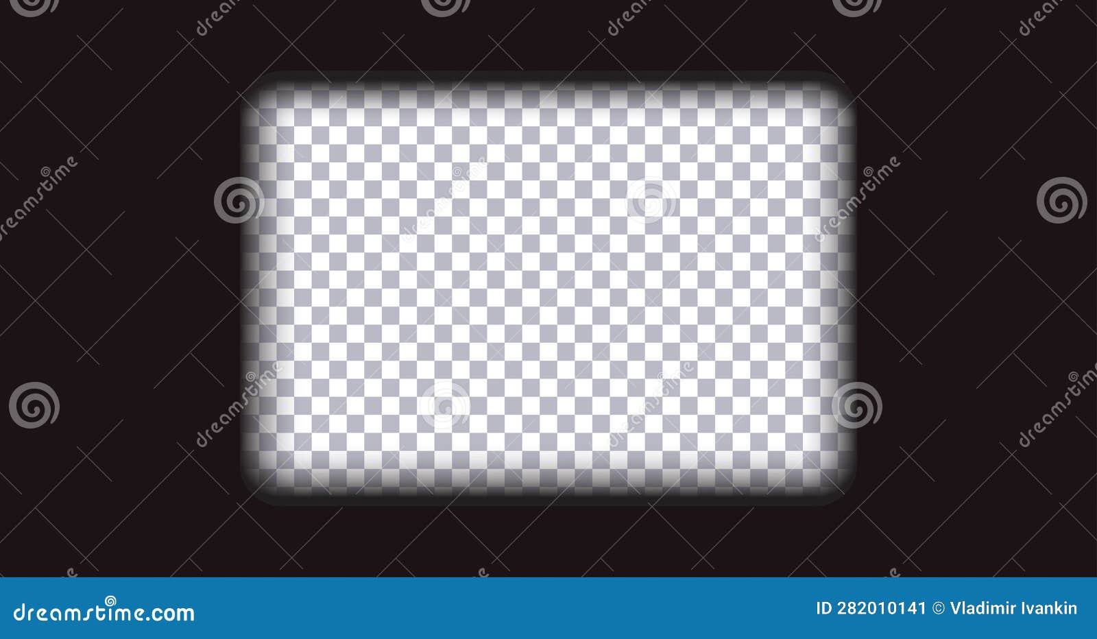 Old Frame Cinematic on Transparent Background Stock Vector ...