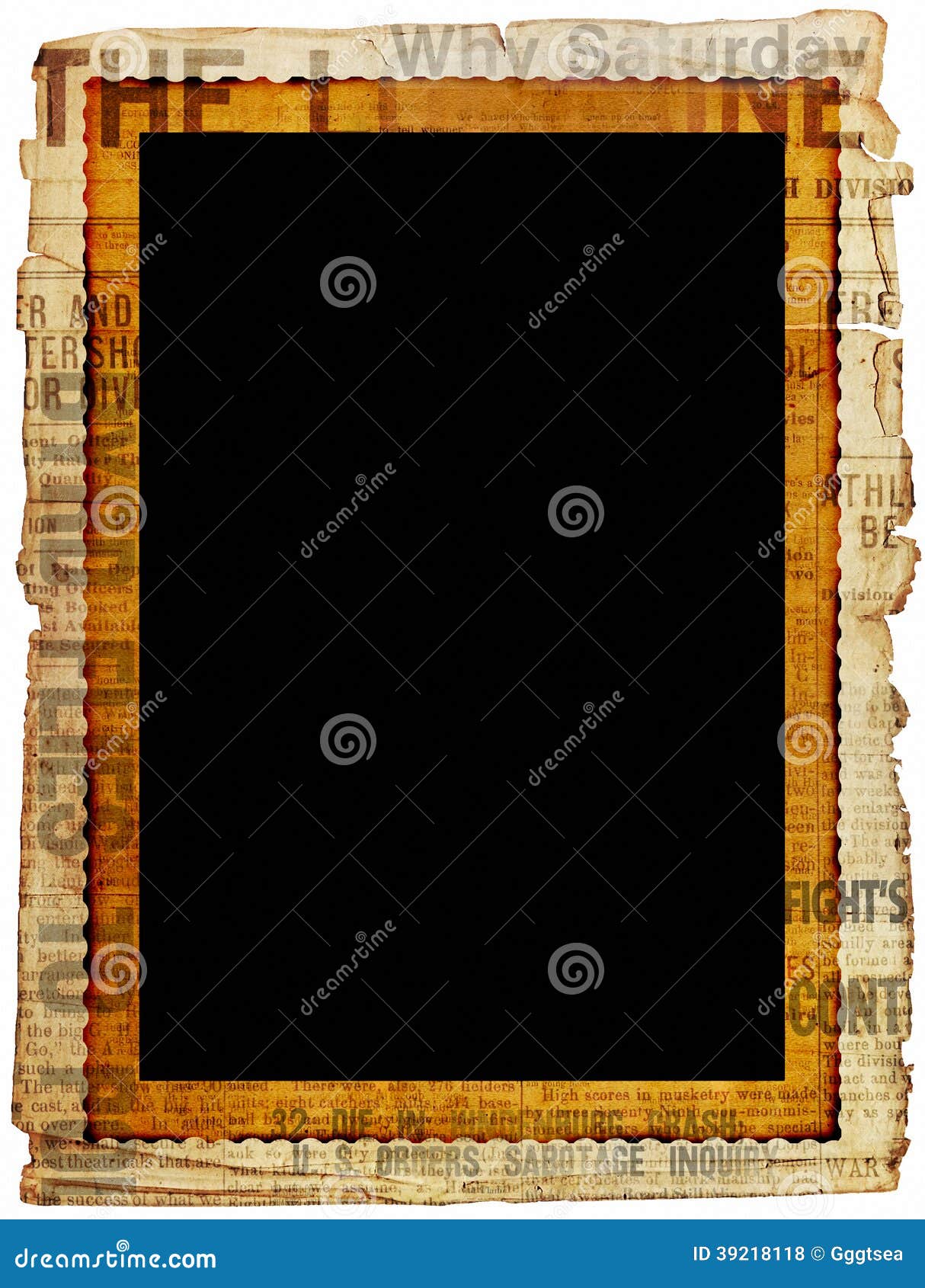 Old frame stock photo. Image of element, grunge, surface - 39218118