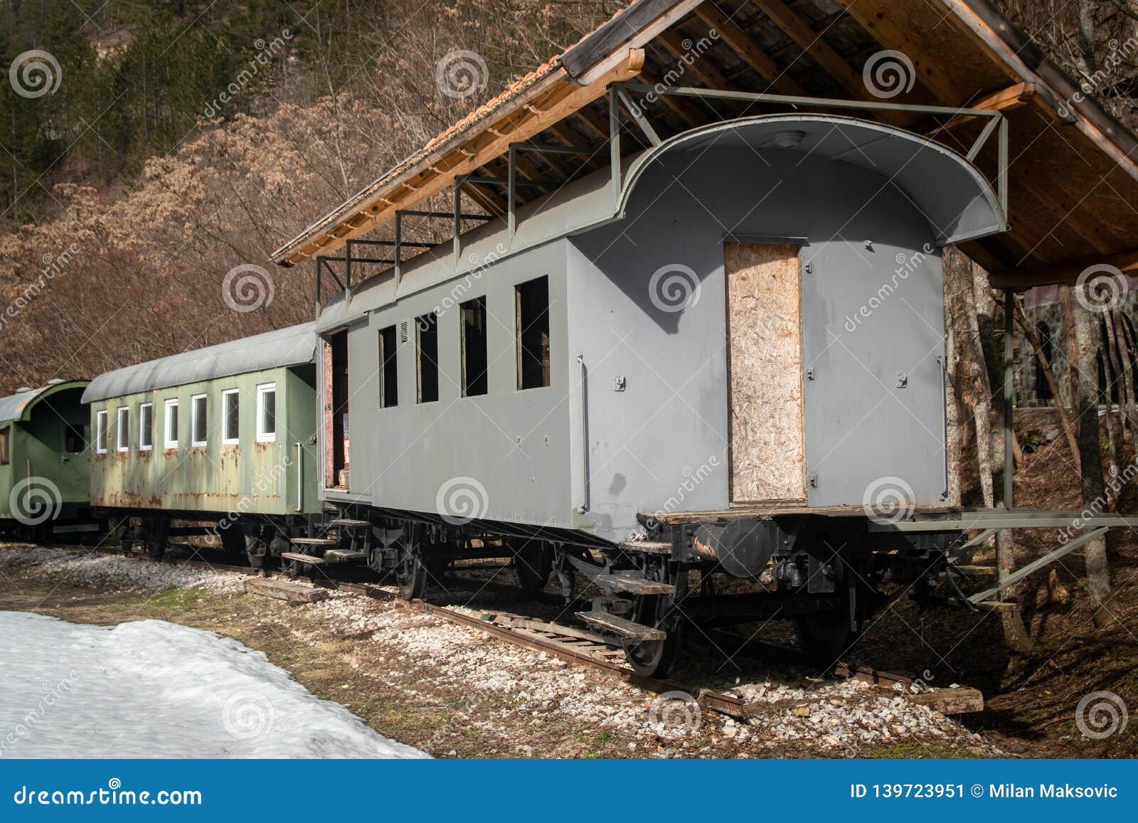 Old Freight Train Containers Stock Image - Image of track, rusty: 139723951