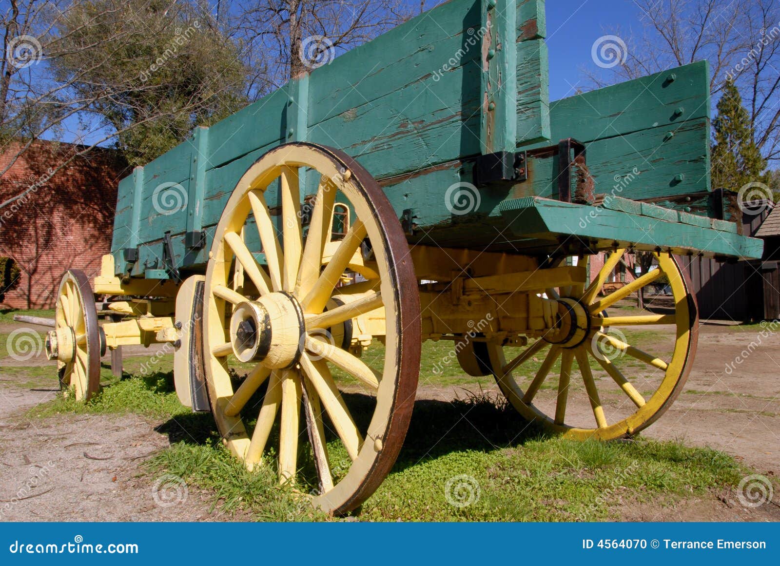Old Freight Wagon stock photo. Image of wagon, fashioned - 4564070