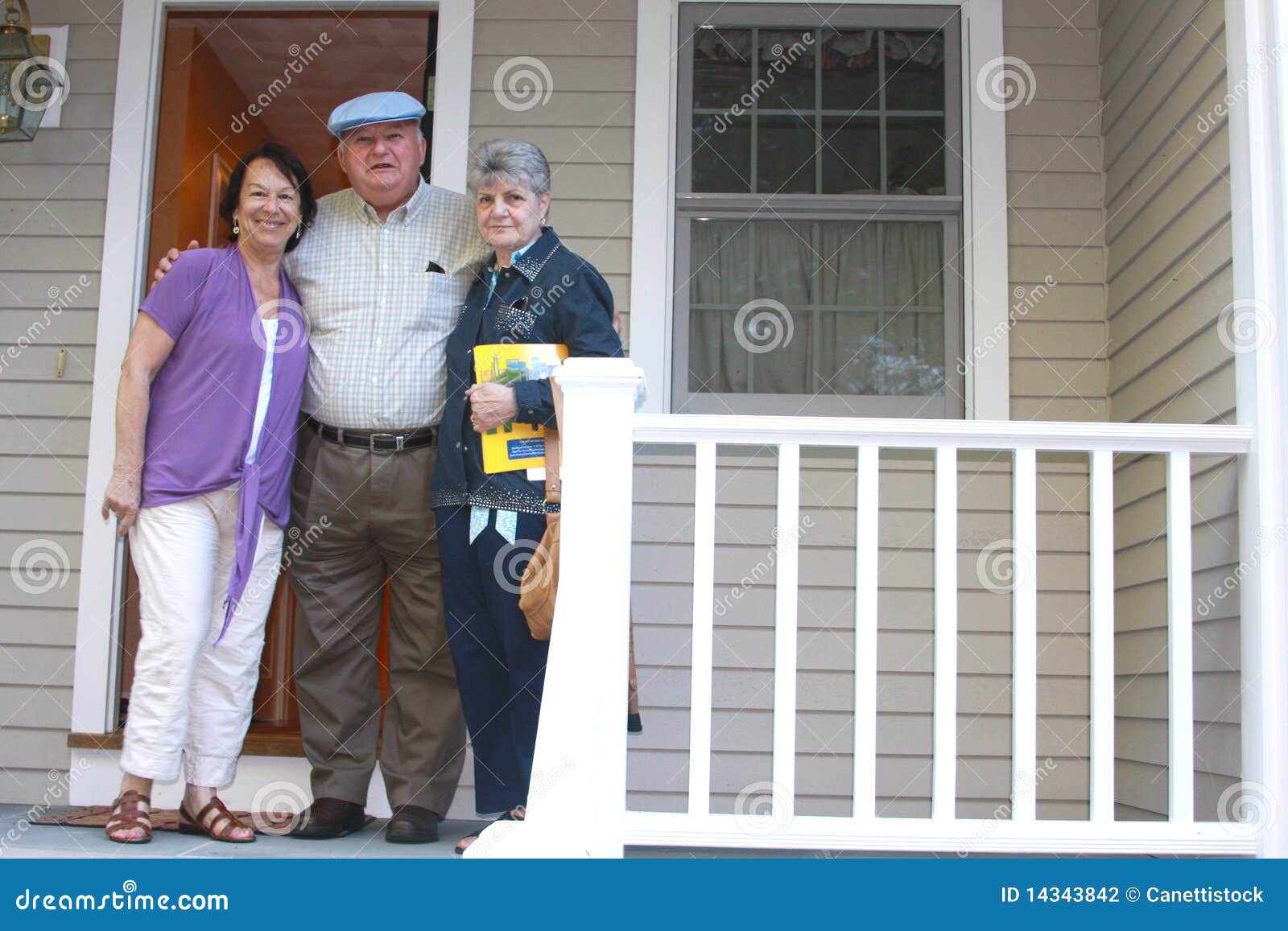 Old Friends stock photo. Image of outside, friends, smiling - 14343842