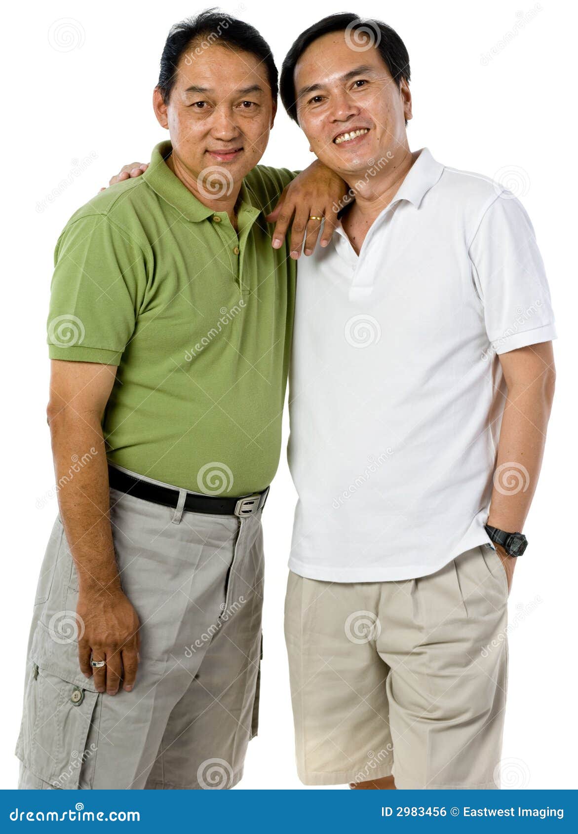 Old Friends stock photo. Image of shirt, studio, older - 2983456