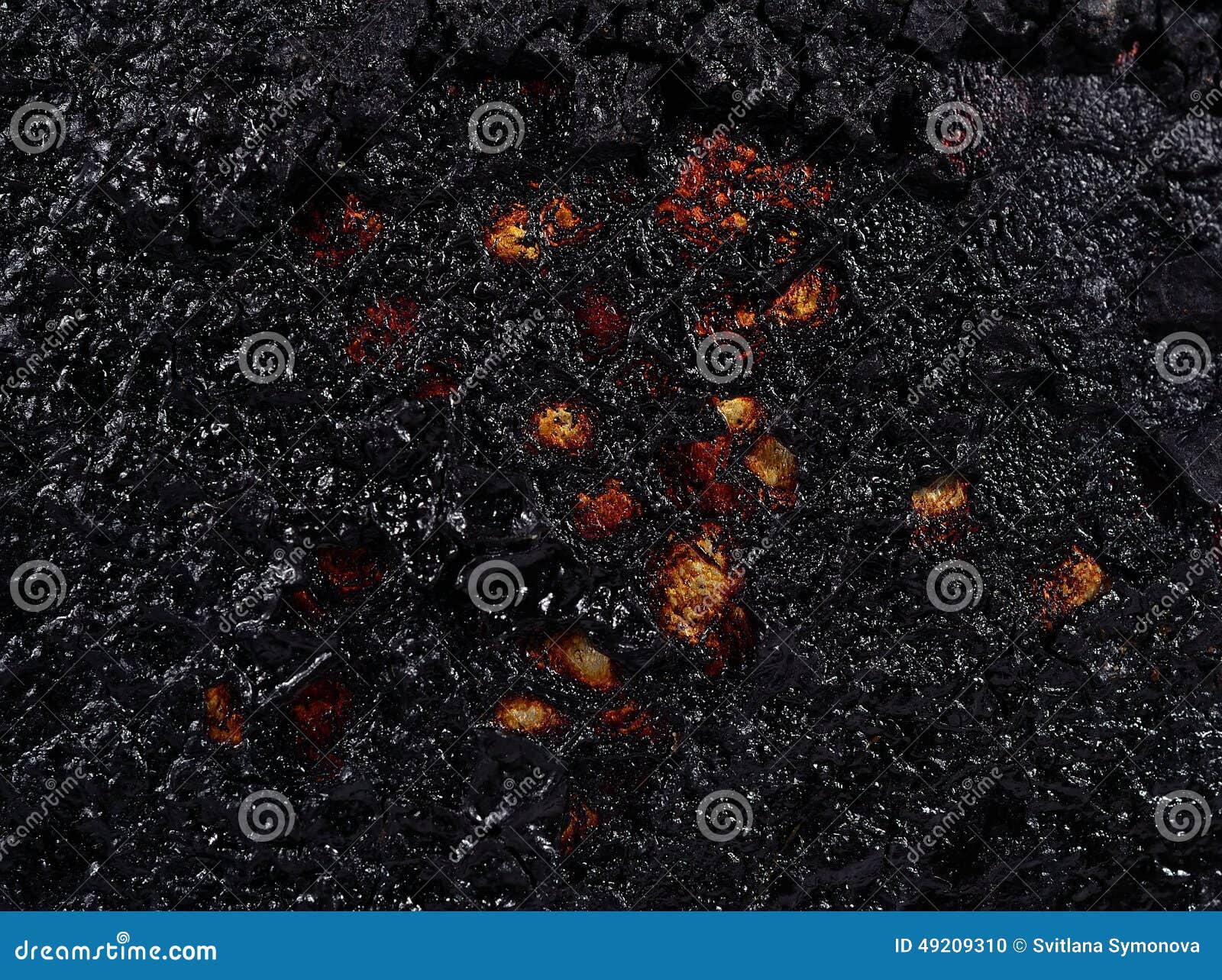 Old frying pan texture stock photo. Image of messy, meal - 49209310