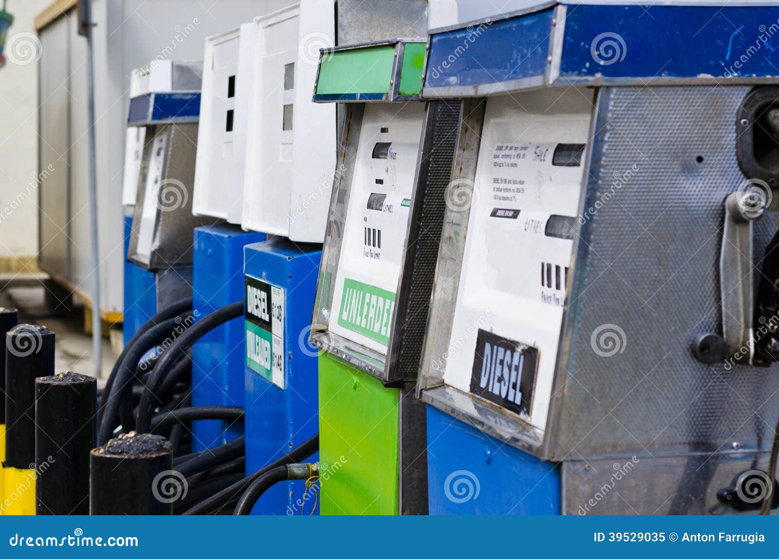 Old fuel pumps stock image. Image of fuel, prices, hose - 39529035