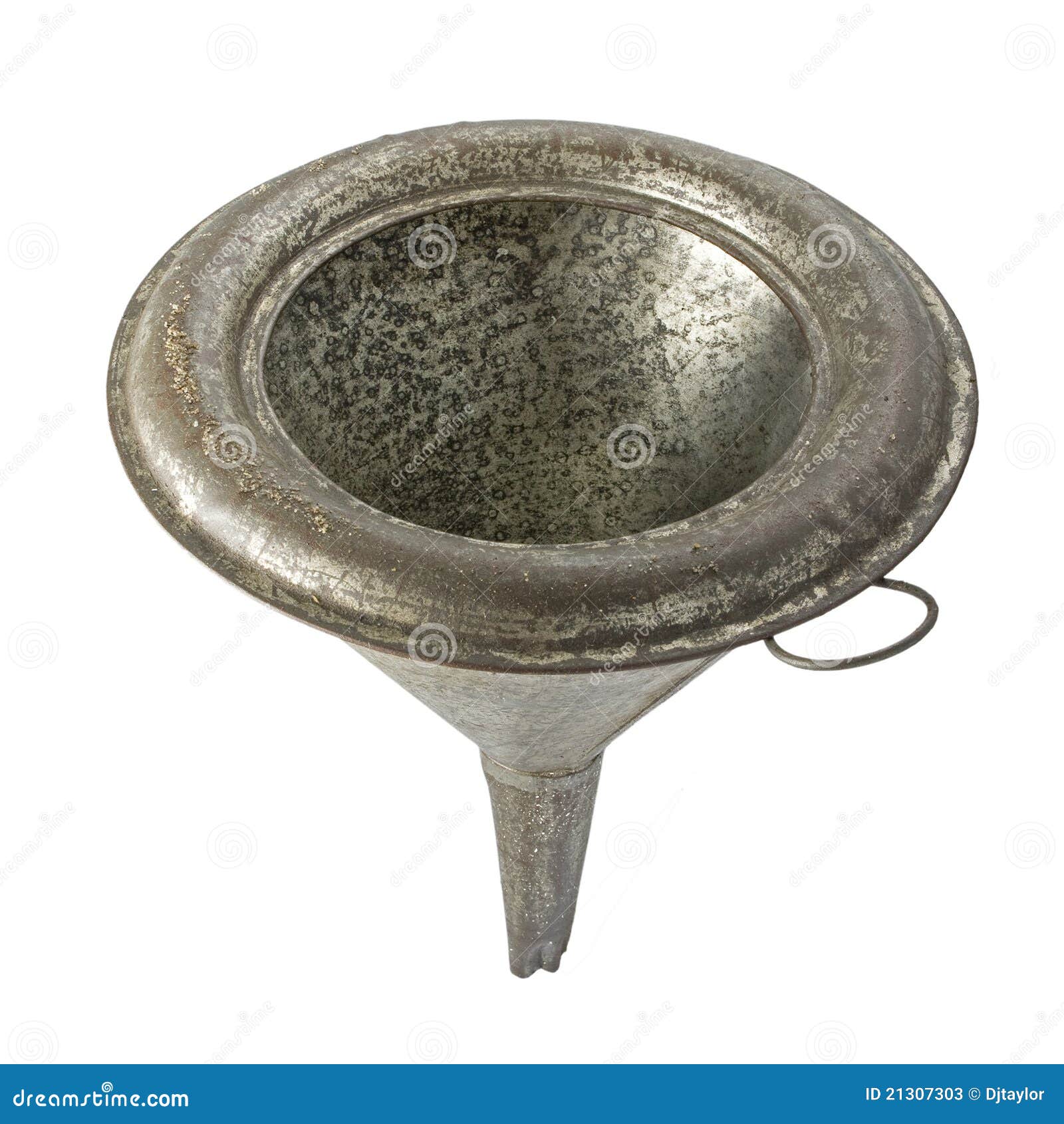 Old funnel stock image. Image of aluminium, mechanic - 21307303