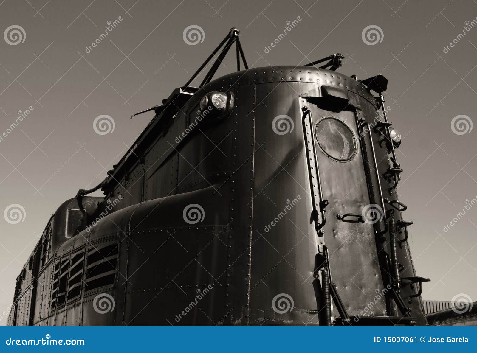 Electric Train Trolley Pole. High Speed Railway Electrification System ...