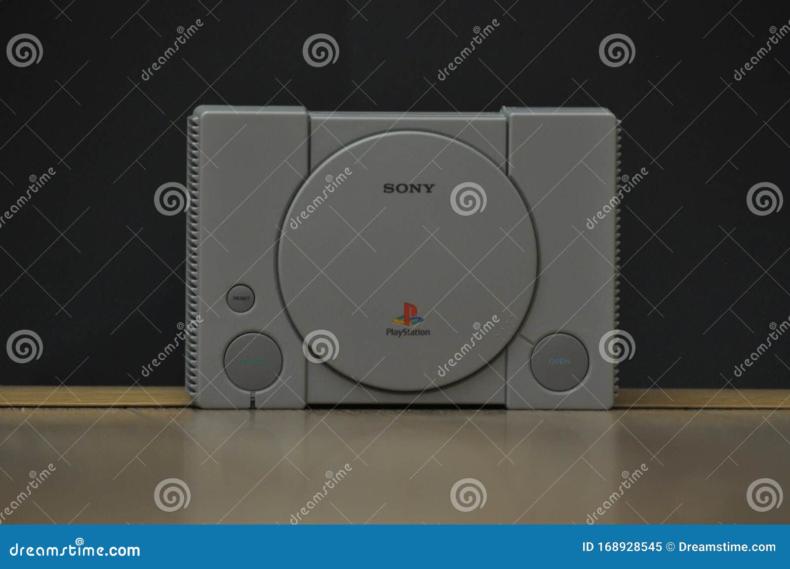 Old Game Console (playstation Classic) Editorial Image - Illustration ...
