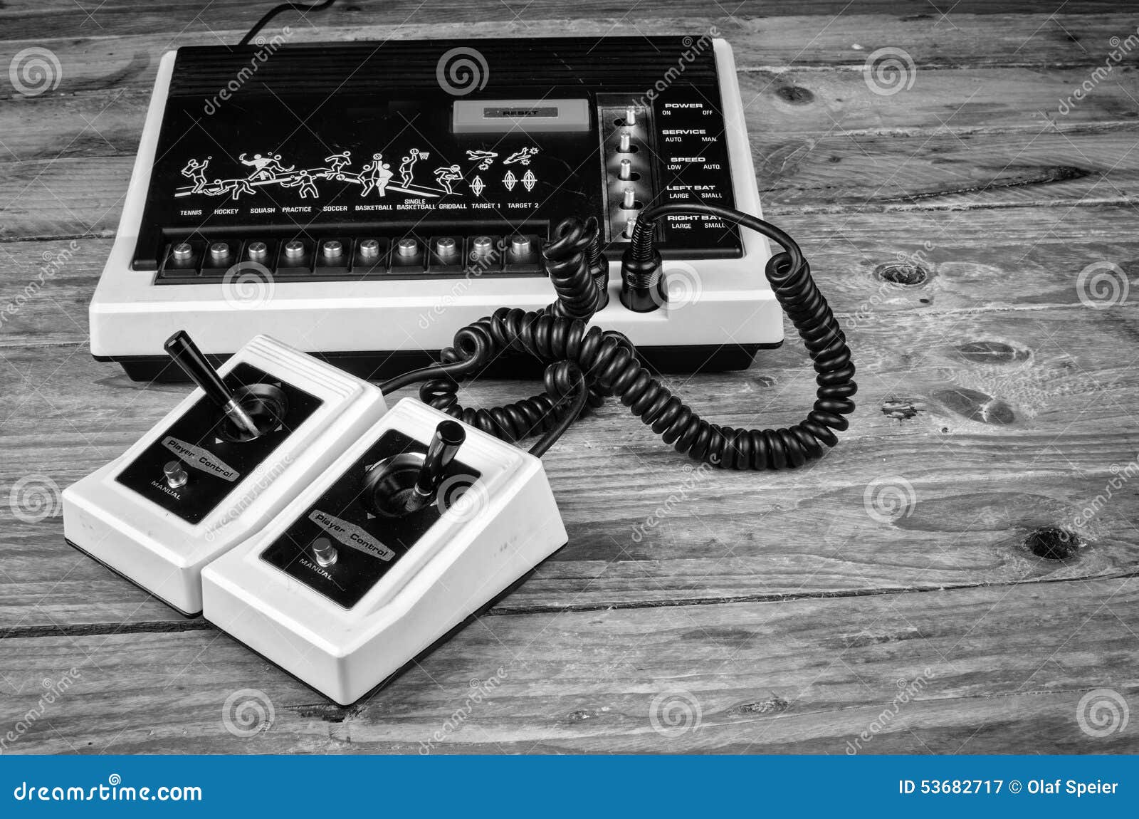 Old game console stock image. Image of worn, fashioned - 53682717