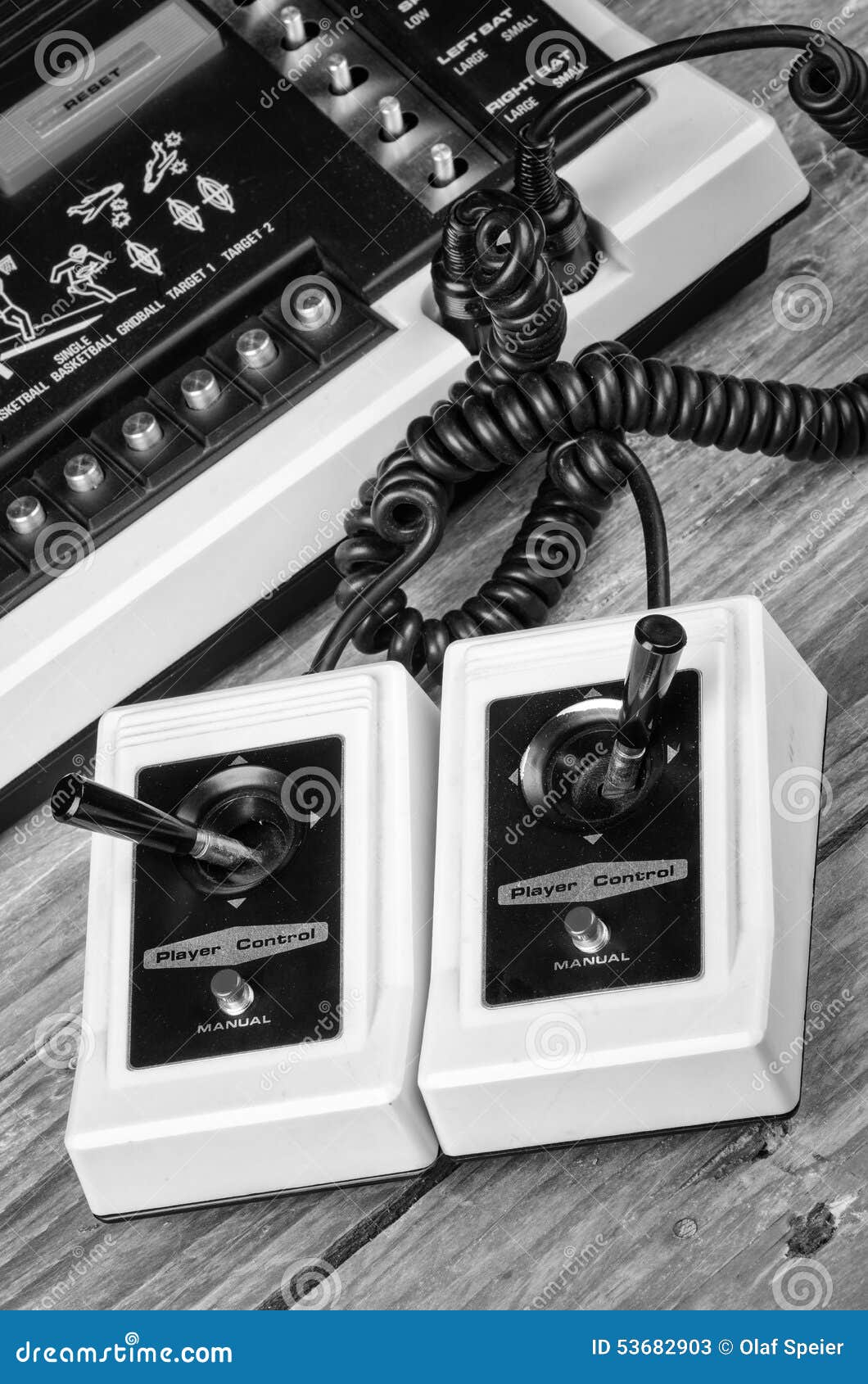 Old game console stock image. Image of black, game, gaming - 53682903