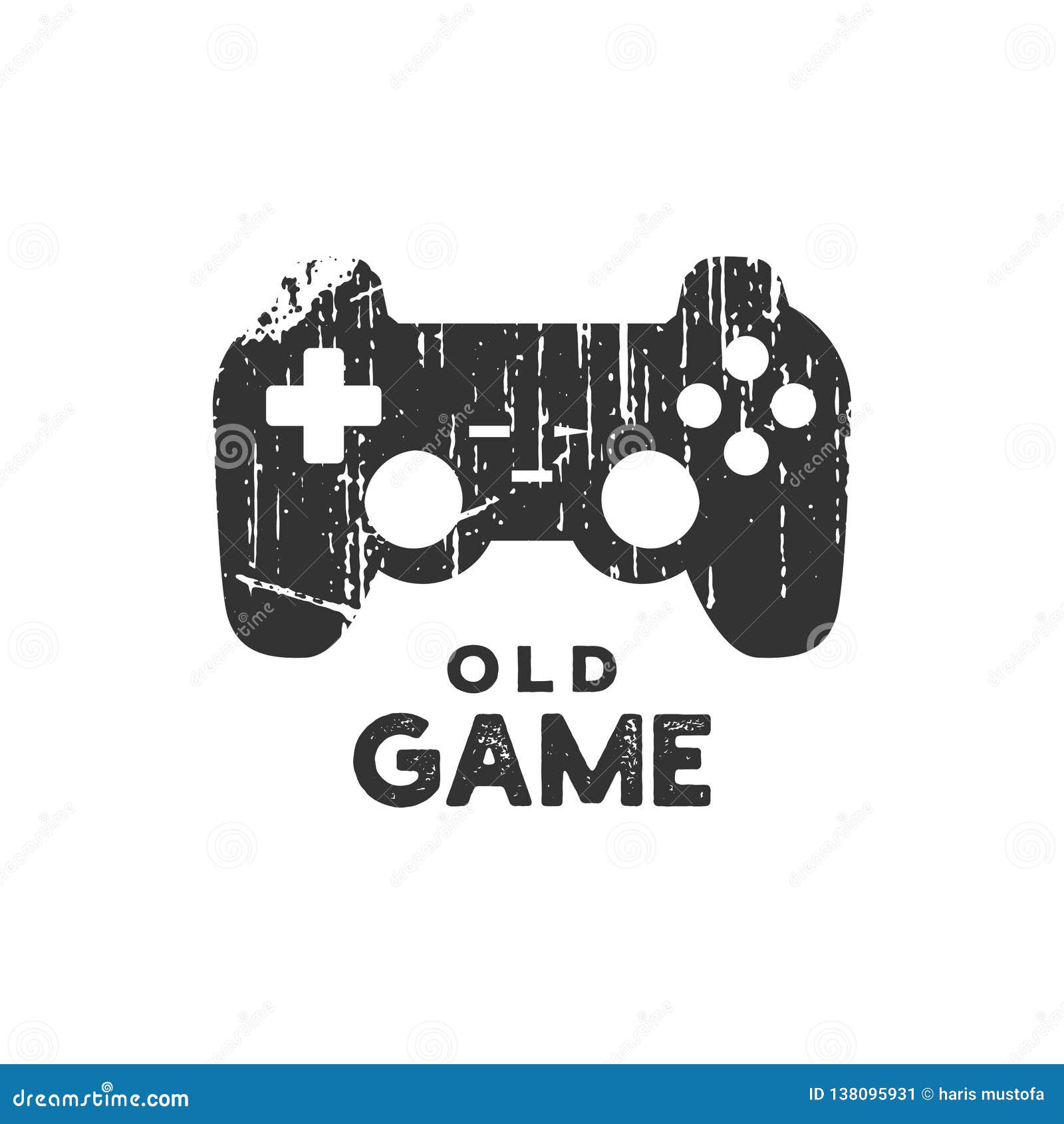 Old Game Logo Icon Design Template Vector Stock Vector - Illustration ... Old Game Logo Icon Design Template Vector Stock Vector - Illustration ...