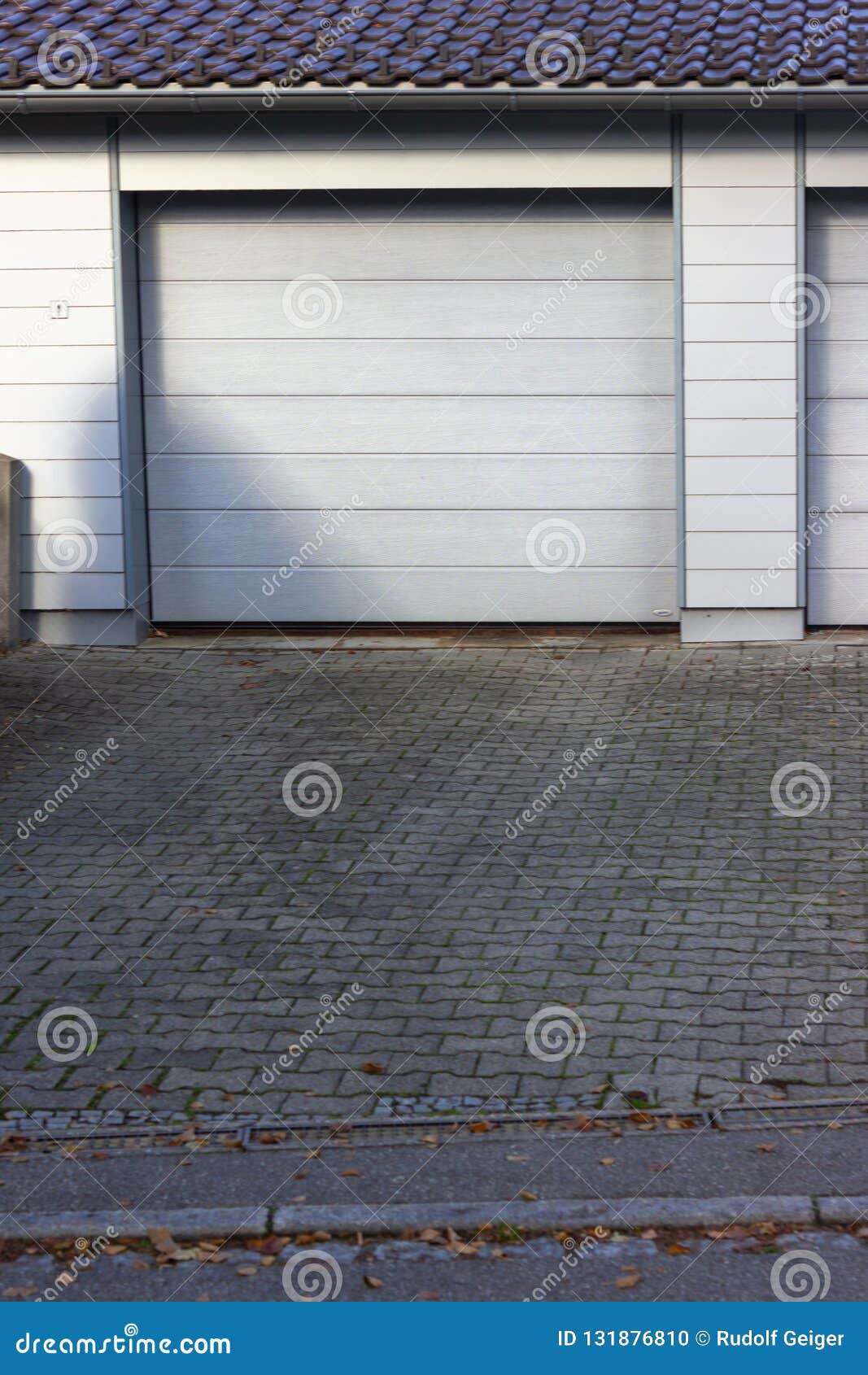 Old garage in germany stock photo. Image of texture - 131876810