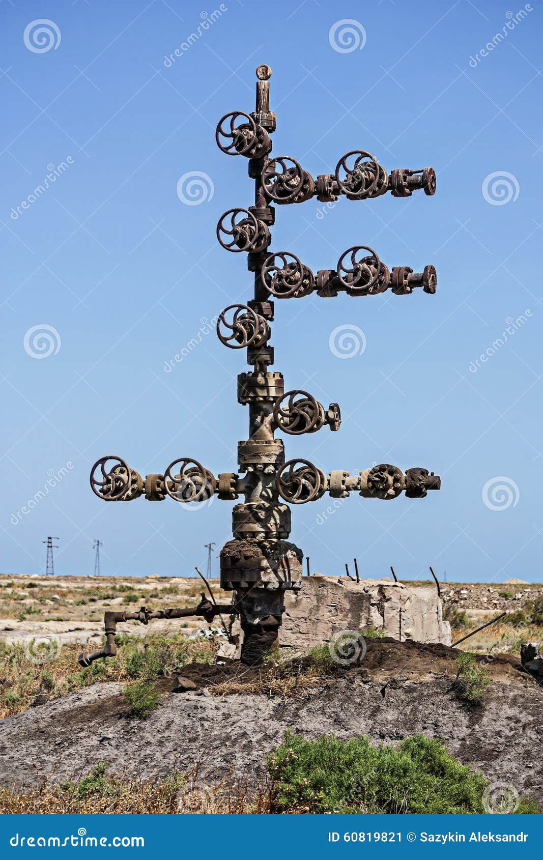 Old Gas Distribution Station Stock Image - Image of abandoned ...