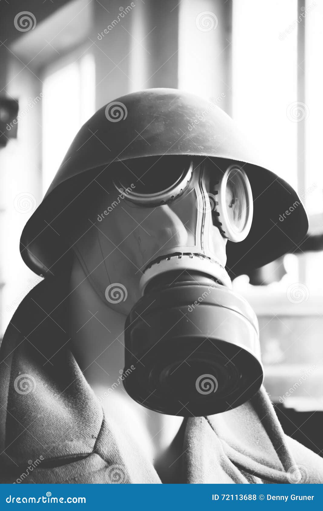 Old gas mask stock photo. Image of helmet, toxic, protective - 72113688