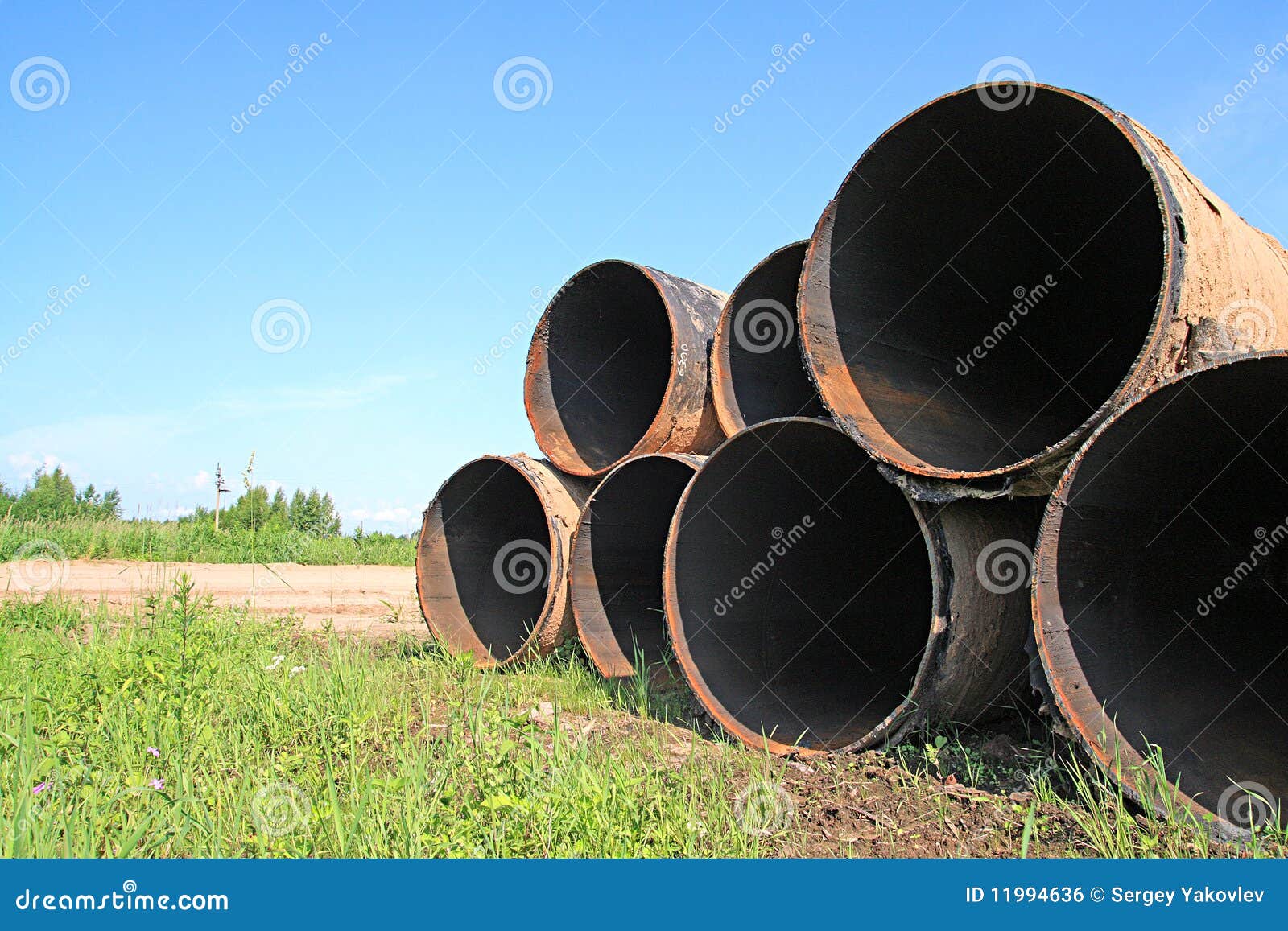Old gas pipes stock photo. Image of frame, aging, grass - 11994636