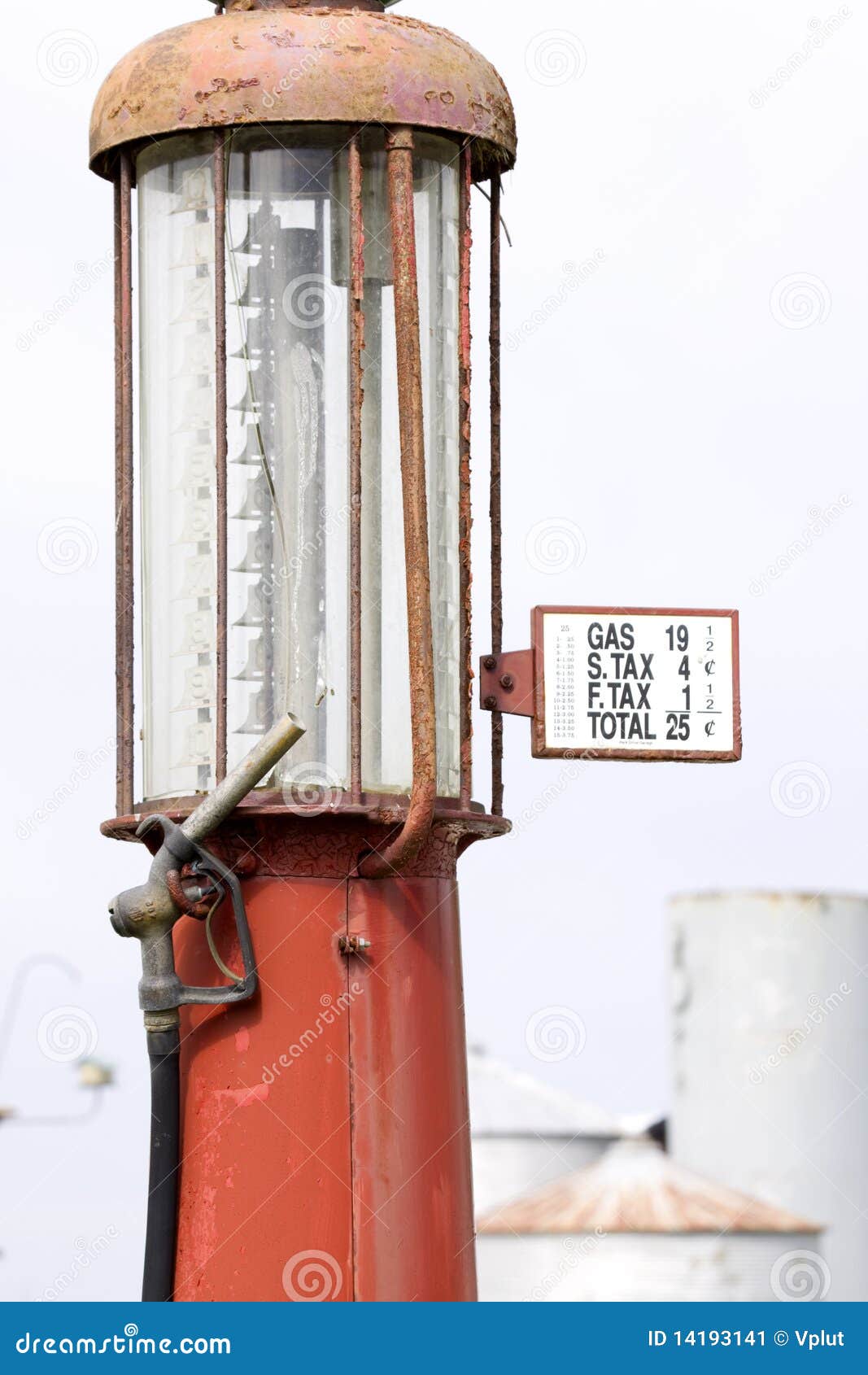Old Gas Pump stock image. Image of nozzles, pumps, nozzle - 14193141