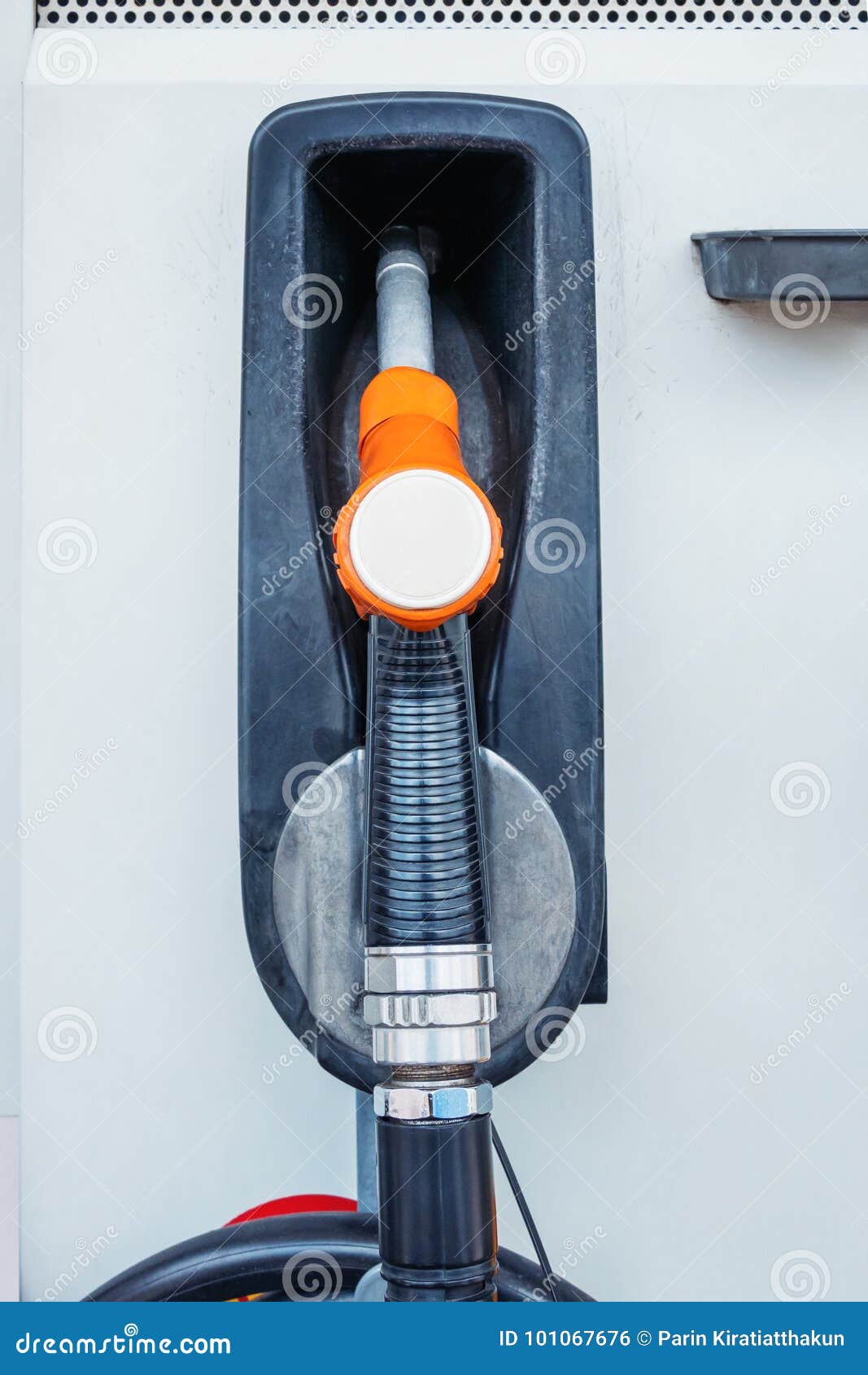 Old gas pump nozzles stock photo. Image of business - 101067676