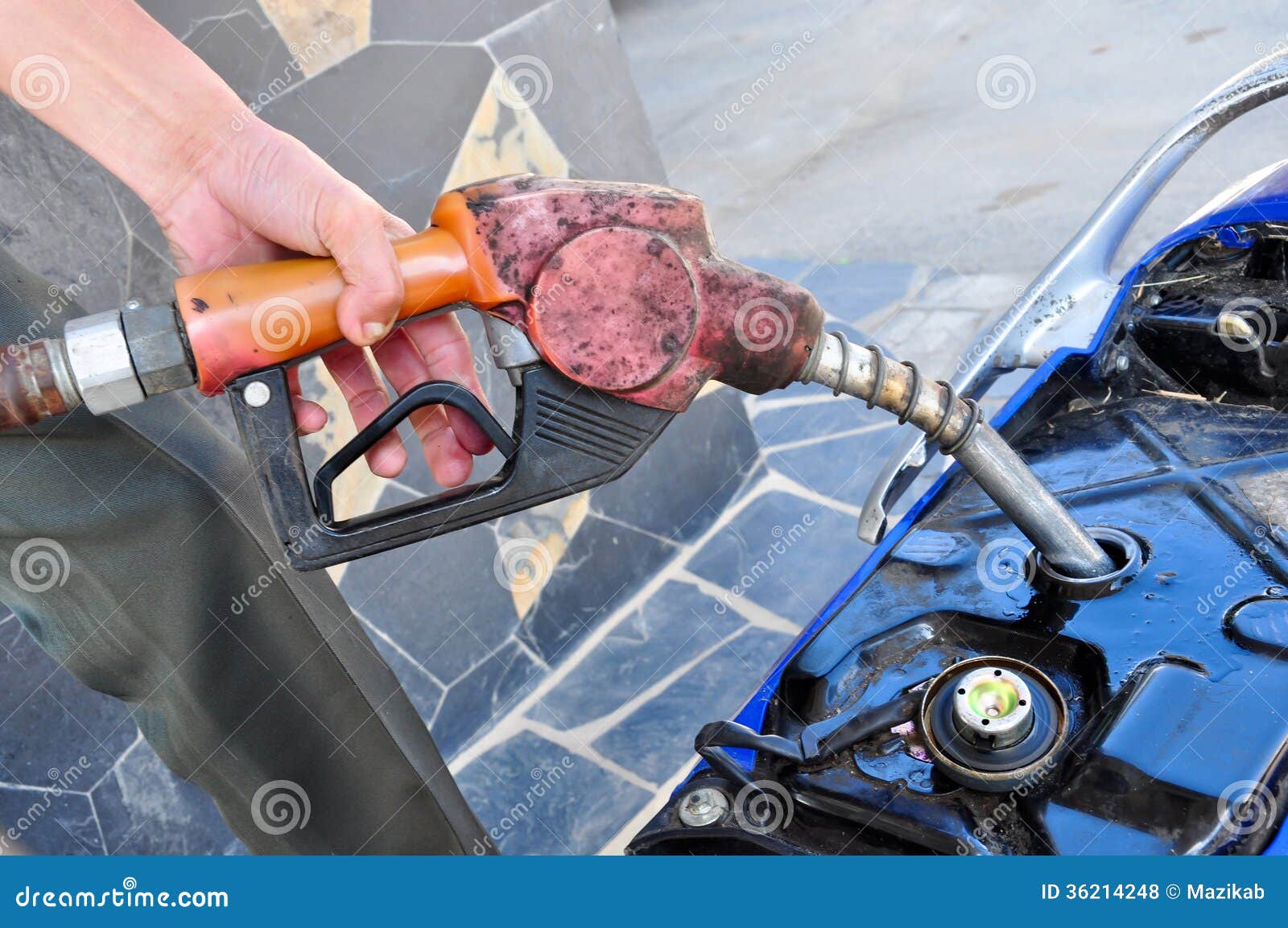 Old gas station handle stock photo. Image of fueling - 36214248