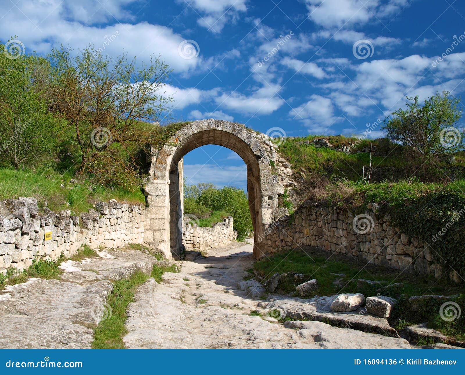 Old gate stock photo. Image of gateaway, ancient, tourism - 16094136