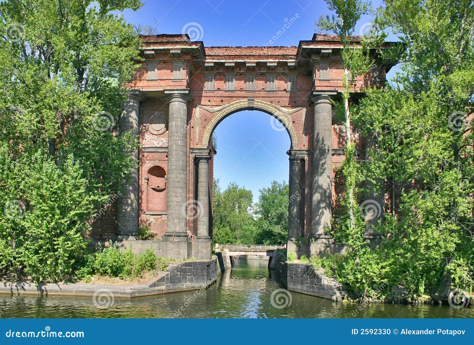 Old gate stock photo. Image of objects, culture, brick - 2592330