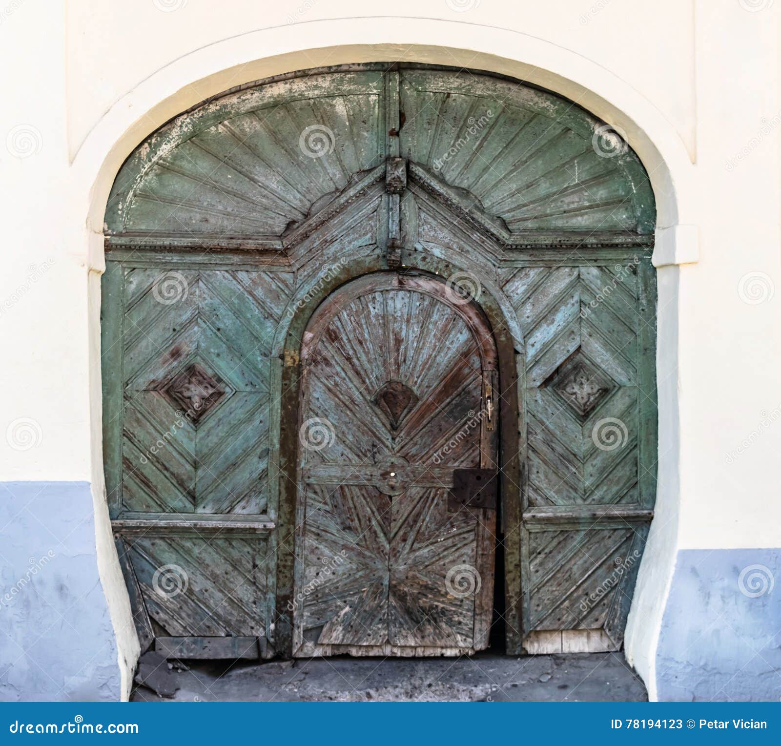 Old gate stock image. Image of stone, wall, door, house - 78194123