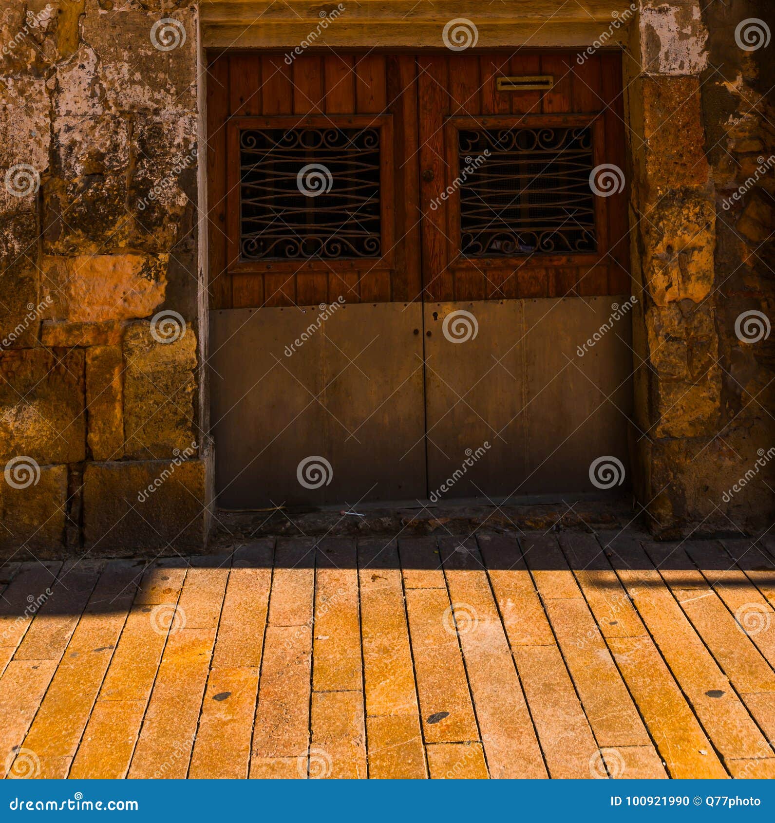 Old Gate with Interesting Texture, Element of Architecture, Interesting ...