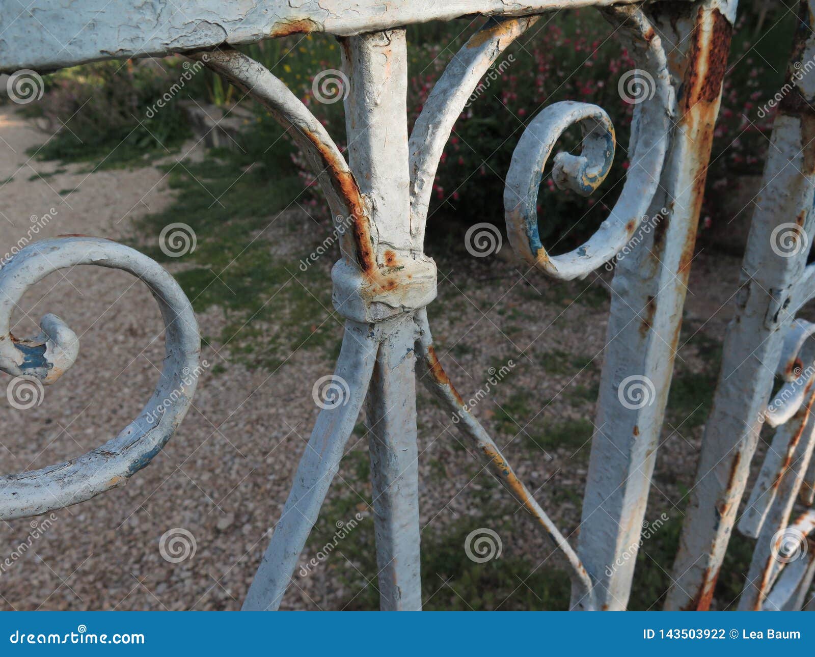 Gate Rust Grey Panel Brut Rusty Steel Metal House Portal Of A ...