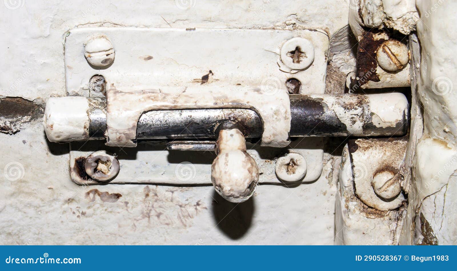 An Old Gate Valve from the Soviet Union.an Old Russian Latch for the ...