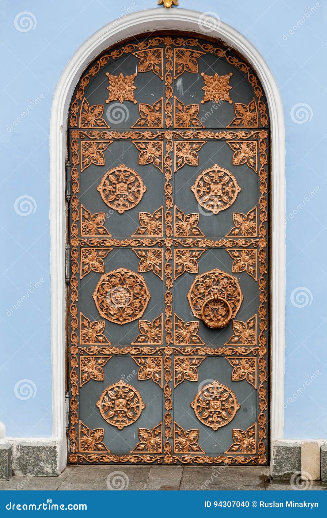 Old gates to the house stock photo. Image of aged, decoration - 94307040