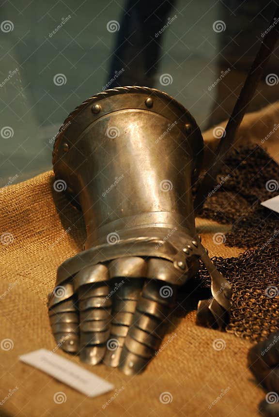 Old gauntlet stock photo. Image of medieval, equipment - 2553930