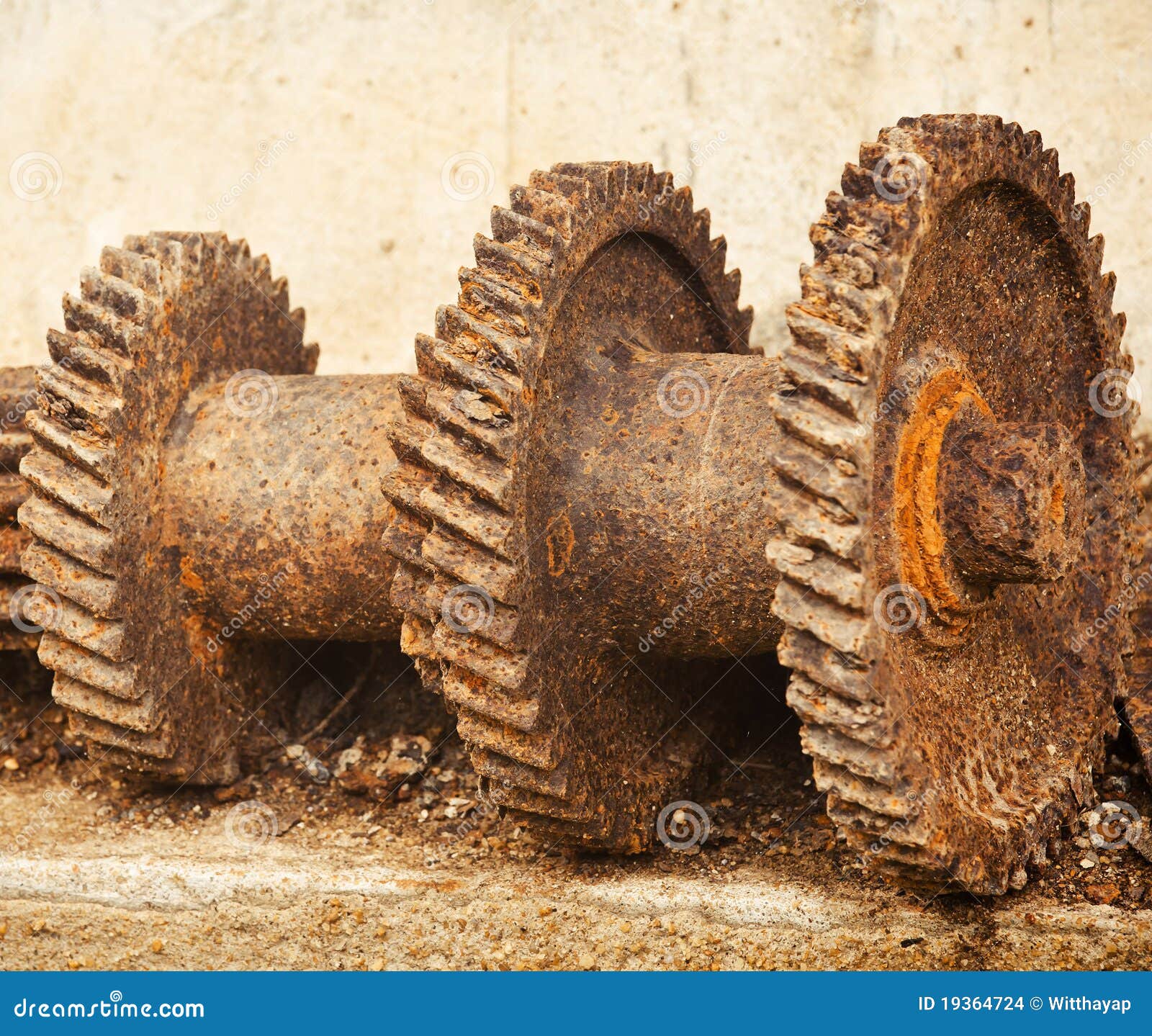 The old gears stock photo. Image of gear, flow, engine - 19364724