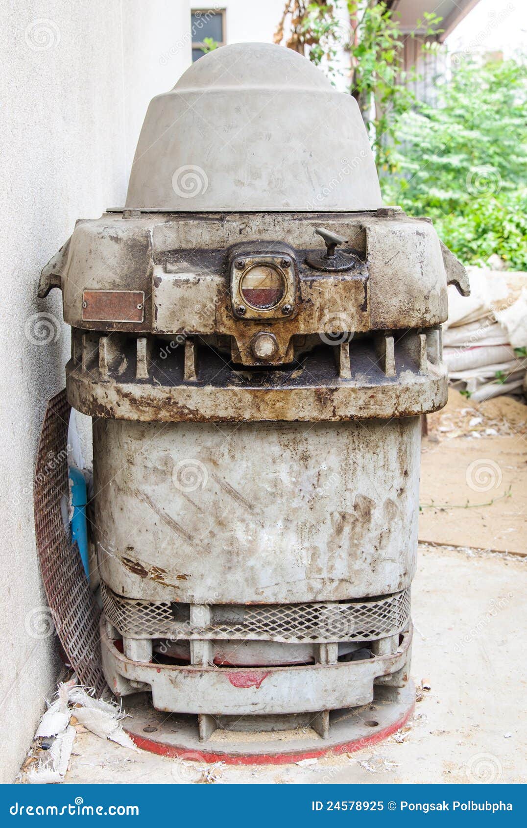 Old generator stock image. Image of engine, detail, machine - 24578925