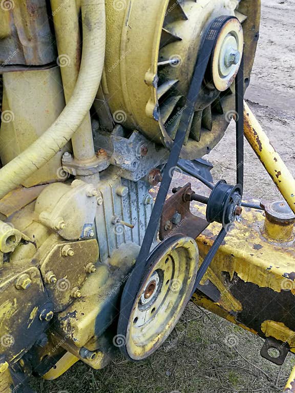 Old generator stock photo. Image of building, generator - 107167402