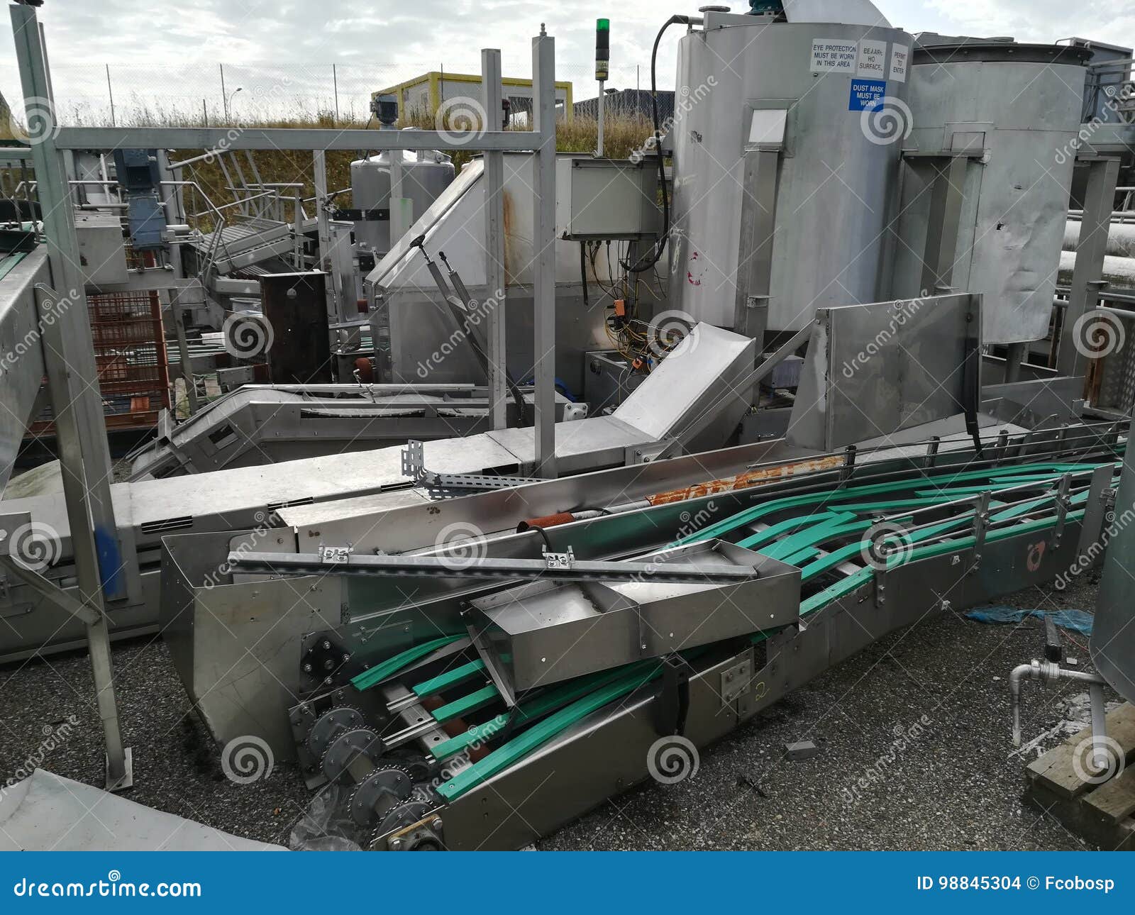 Old Generators and Industrial Equipment for Scrap Stock Photo - Image ...