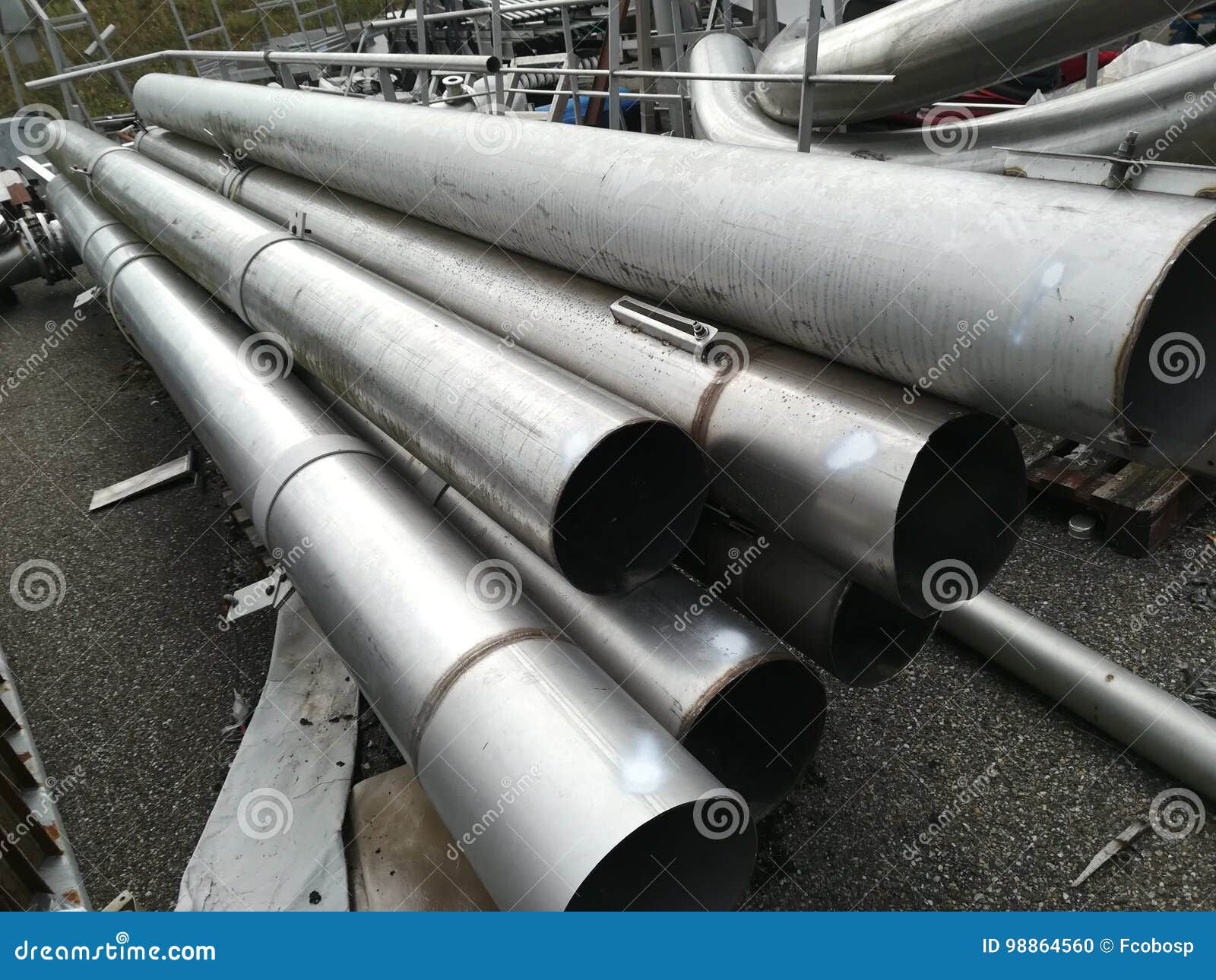 Old Generators and Industrial Equipment for Scrap Stock Photo - Image ...