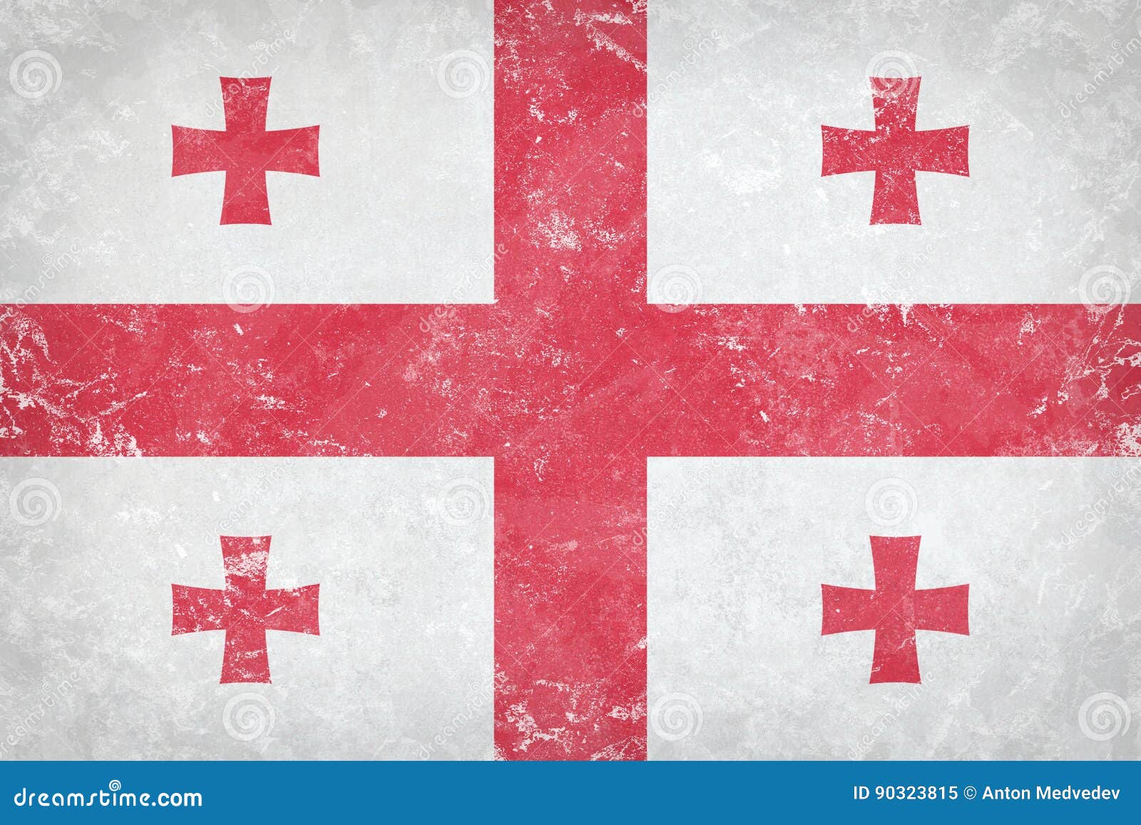 Old Georgia flag stock image. Image of grunge, cracked - 90323815
