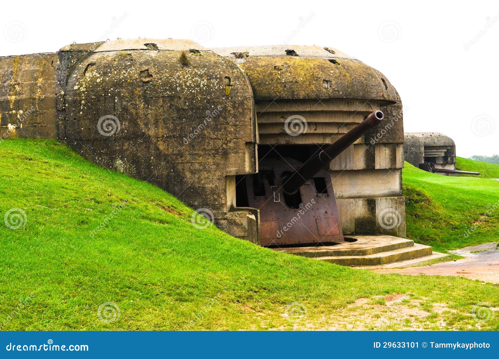 Old German Bunker in Normandy, France Stock Image - Image of bunker ...