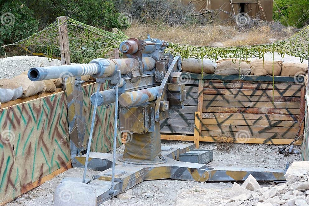 The old German cannon stock image. Image of forces, germans - 61131783