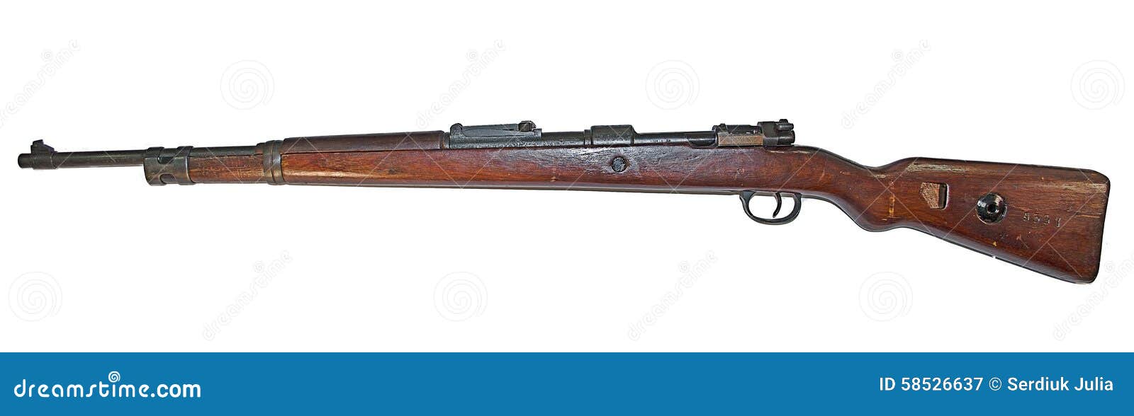 Vintage Mauser Submachine Gun Stock Image | CartoonDealer.com #75873199