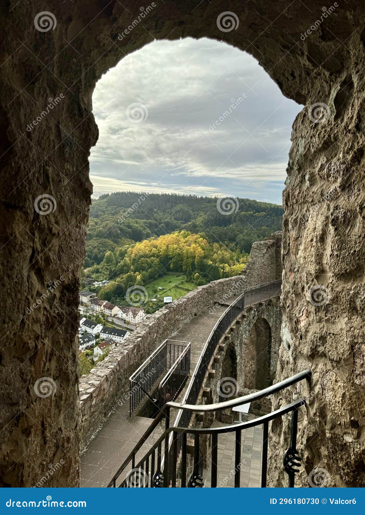 The Old German Castle Hidden View Stock Photo - Image of view, german ...