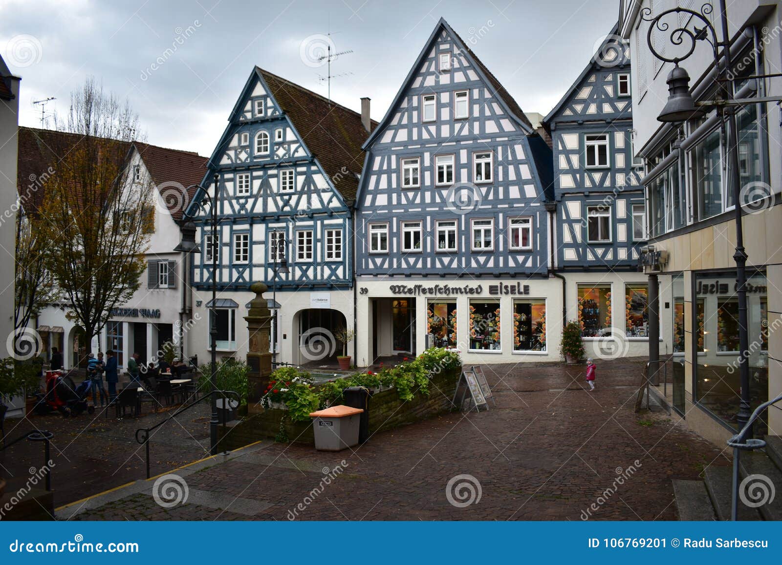 Old german house editorial photo. Image of neighbourhood - 106769201