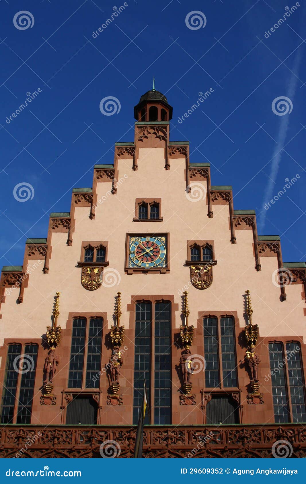 Old German House of Romer stock photo. Image of traditional - 29609352