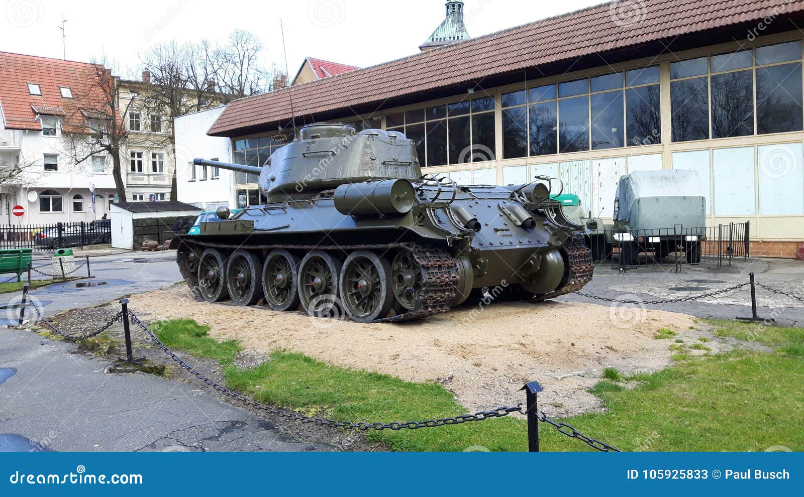 Old German Panzer editorial stock photo. Image of panzer - 105925833