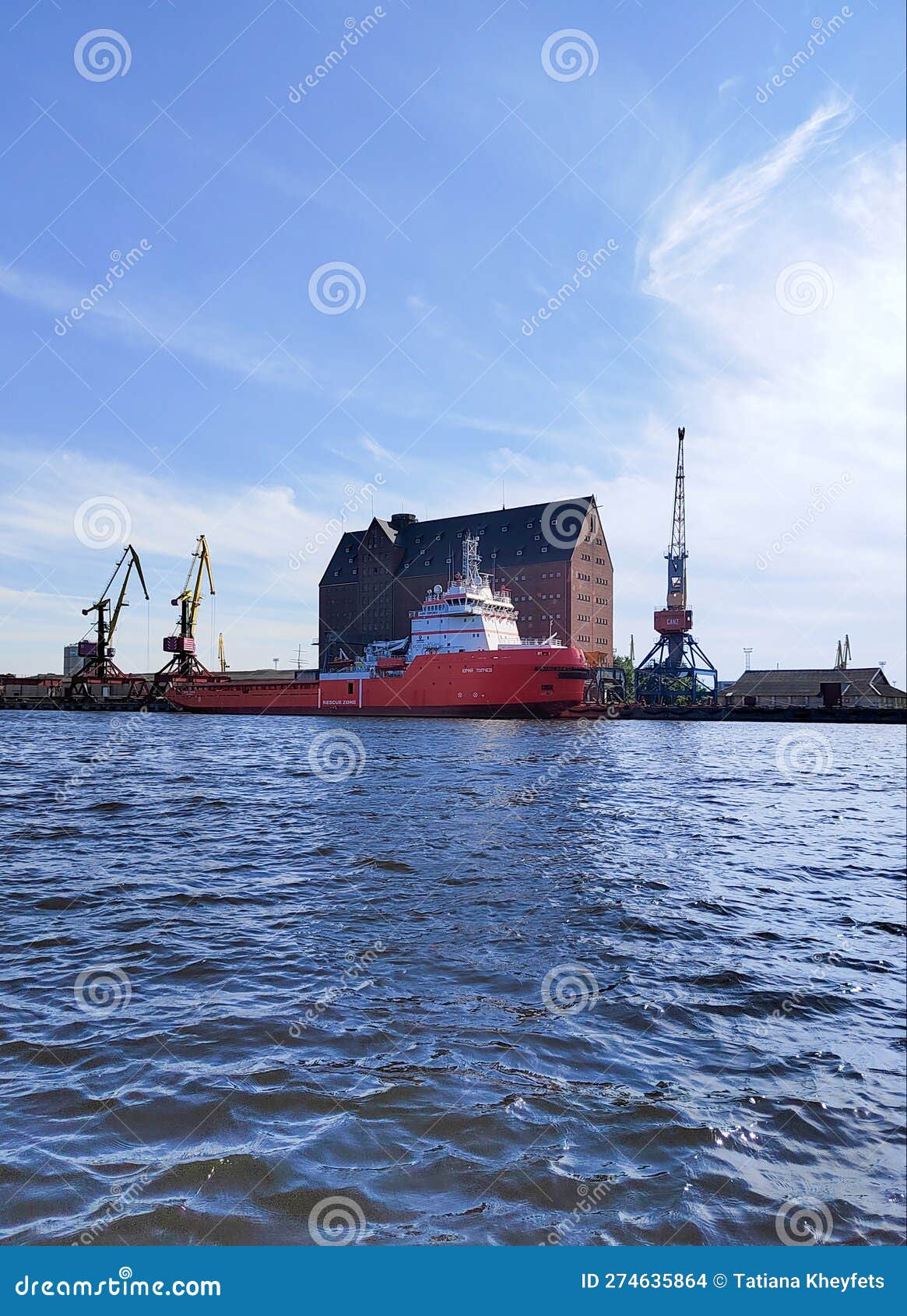 Old German Port in Kaliningrad Editorial Stock Image - Image of europe ...