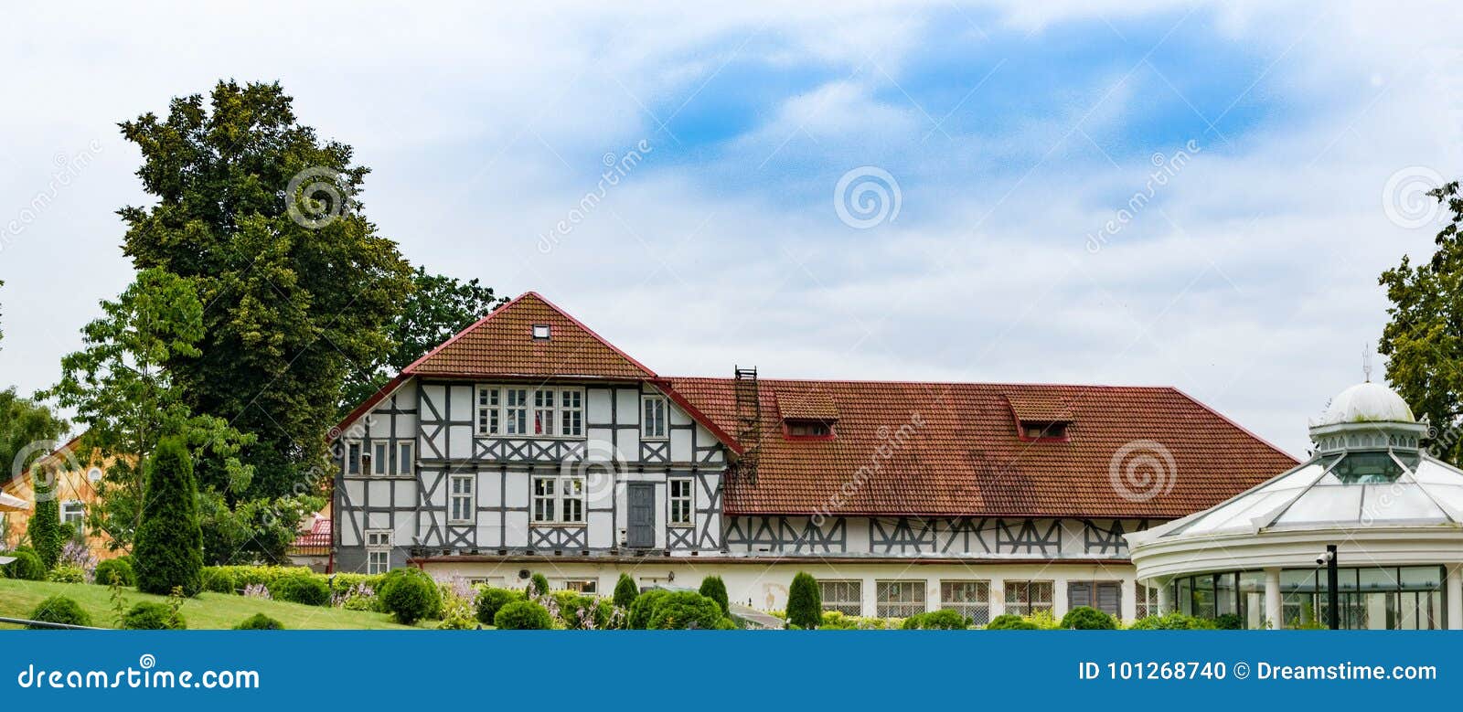 Old German Villa stock photo. Image of residential, building - 101268740