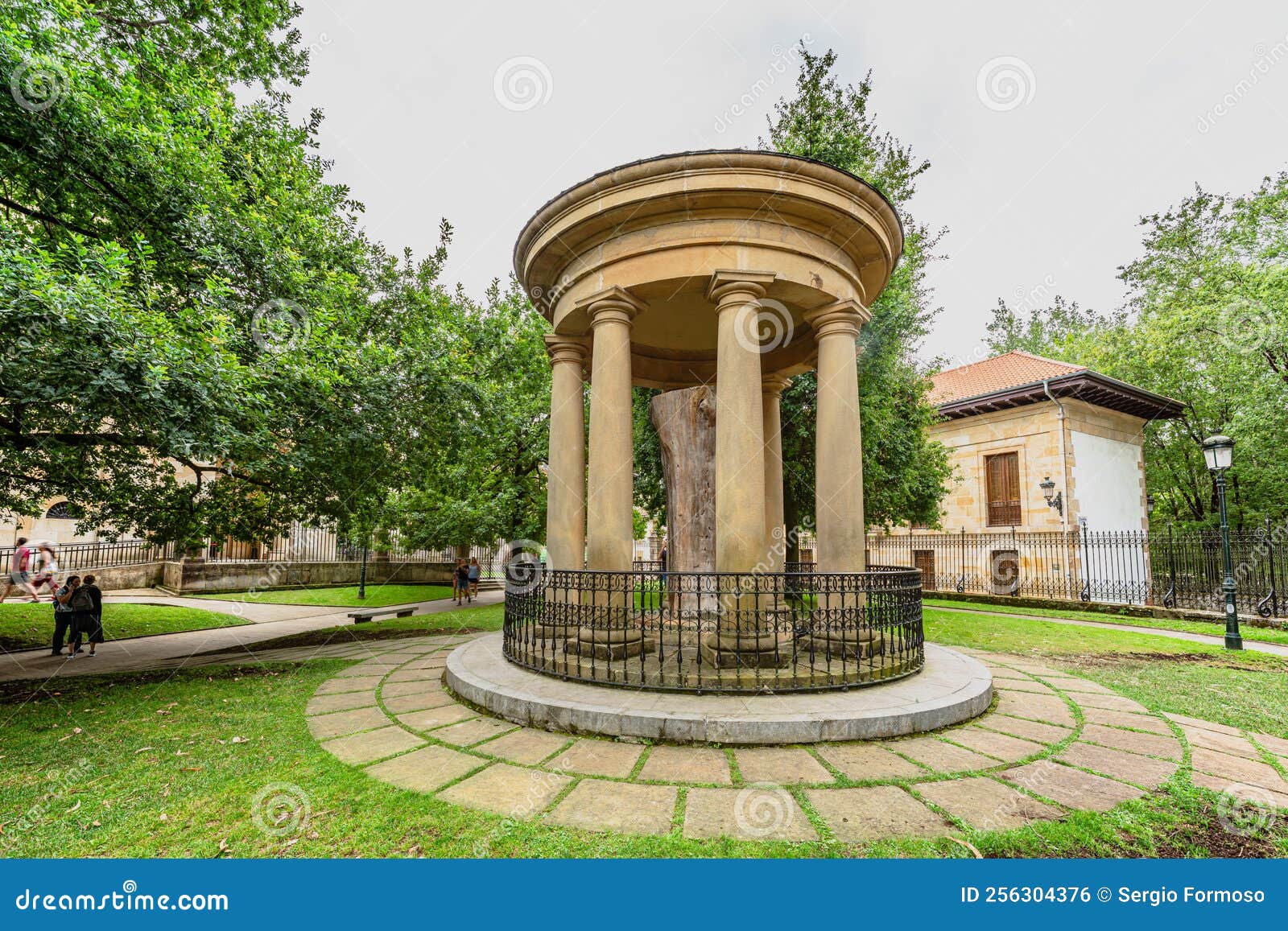 The Tree Of Gernika, Oak Tree That Symbolizes Traditional Freedoms For ...