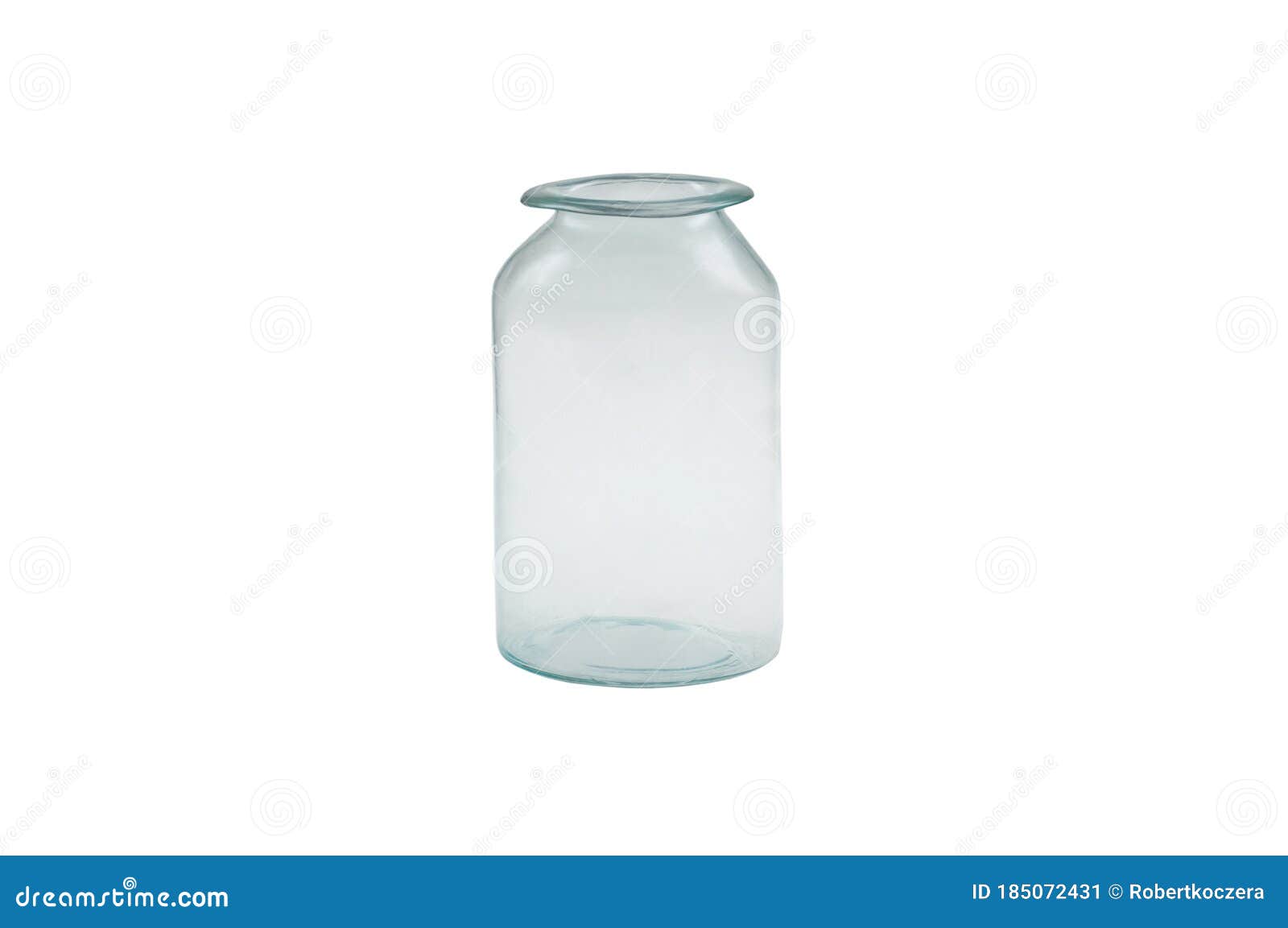 Old glass jar isolated stock image. Image of clean, composition - 185072431