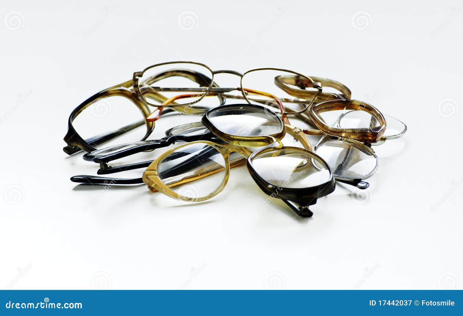 Old glasses stock image. Image of reading, frames, outdated - 17442037